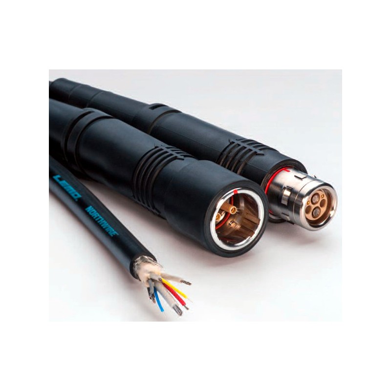 CABLE HIBRIDO SMPTE 311M FIBRA OPTICA PARA CAMARA LEMO serie 3K.93C FU